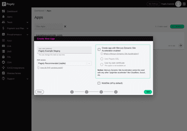 Creating a Staging Environment | Pagely Quickstart